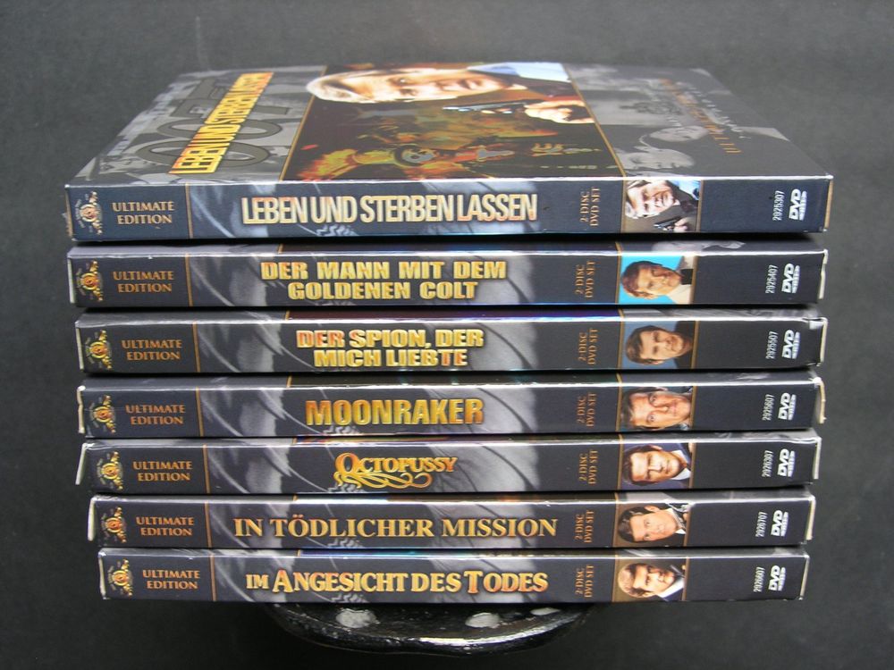 JAMES BOND 007 ROGER MOORE ULTIMATE 2 DVD EDITION (Gebraucht) in Zuzwil SG für CHF 31.5 – mit ...