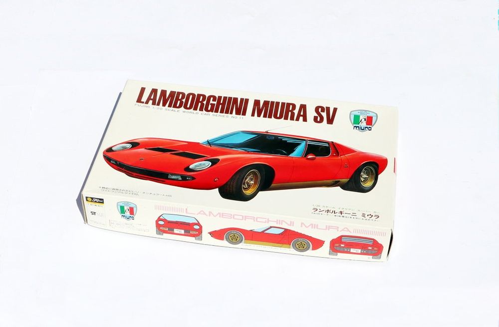 Lamborghini Miura SV 1:20 von Fujimi (Neu und originalverpackt) in ...