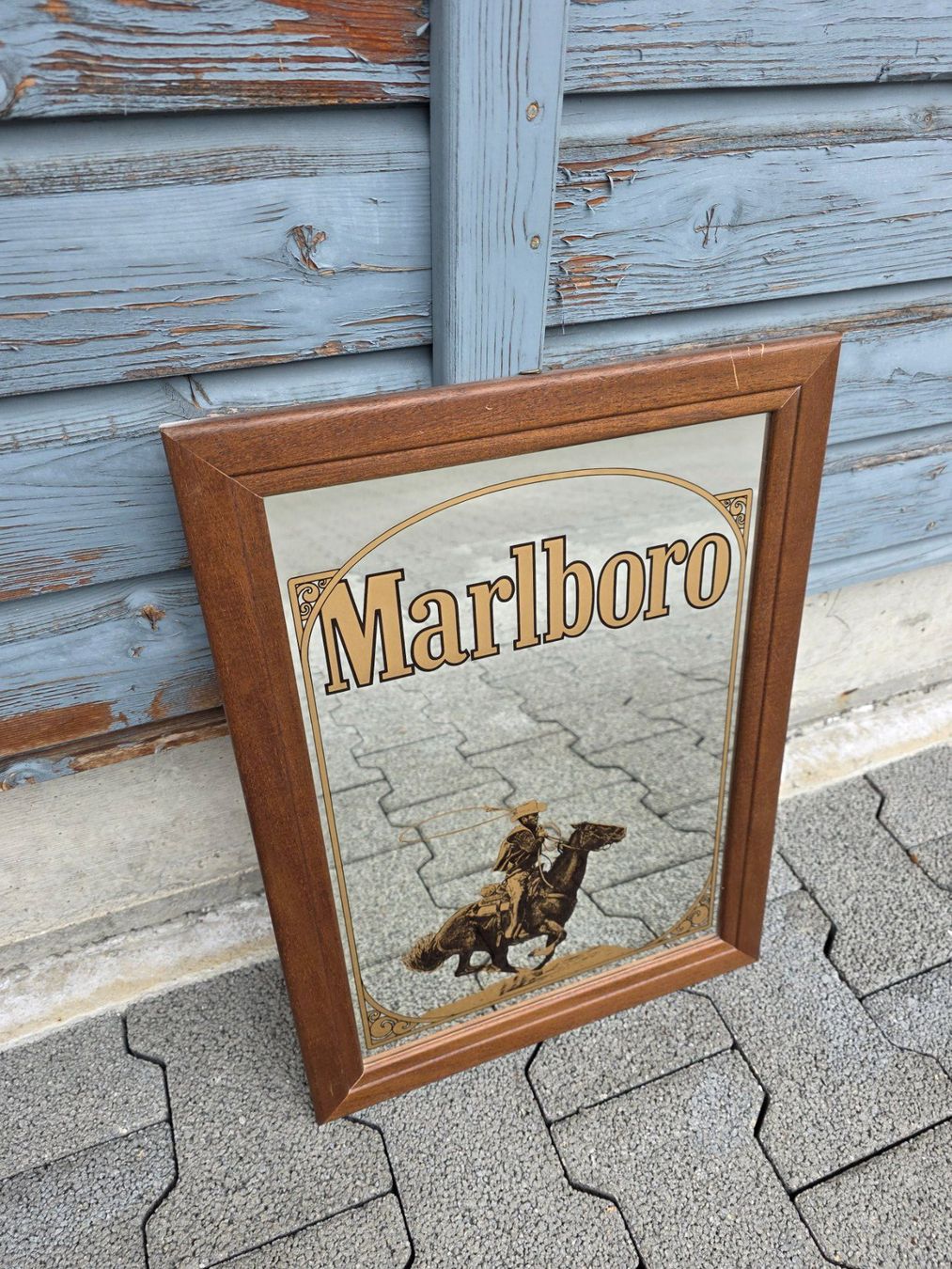 Marlboro Kult Werbe Spiegel Bild - 50 cm x 38 cm (Gebraucht) in ...