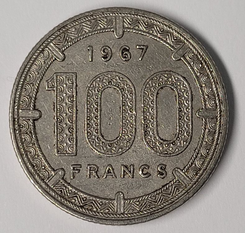 100 FRANCS / CFA 1967 | Kaufen auf Ricardo