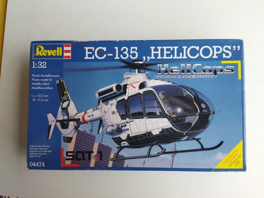 EC-135 "Helicops" Bausatz von Revell 1/32 | Kaufen auf Ricardo