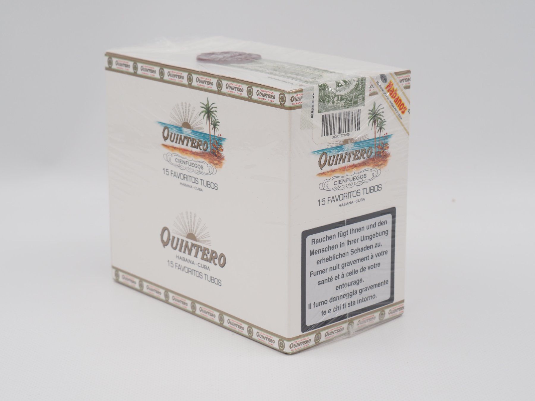 15x HABANOS Quintero Favoritos Tubos (25101112PL) (Neu (gemäss ...