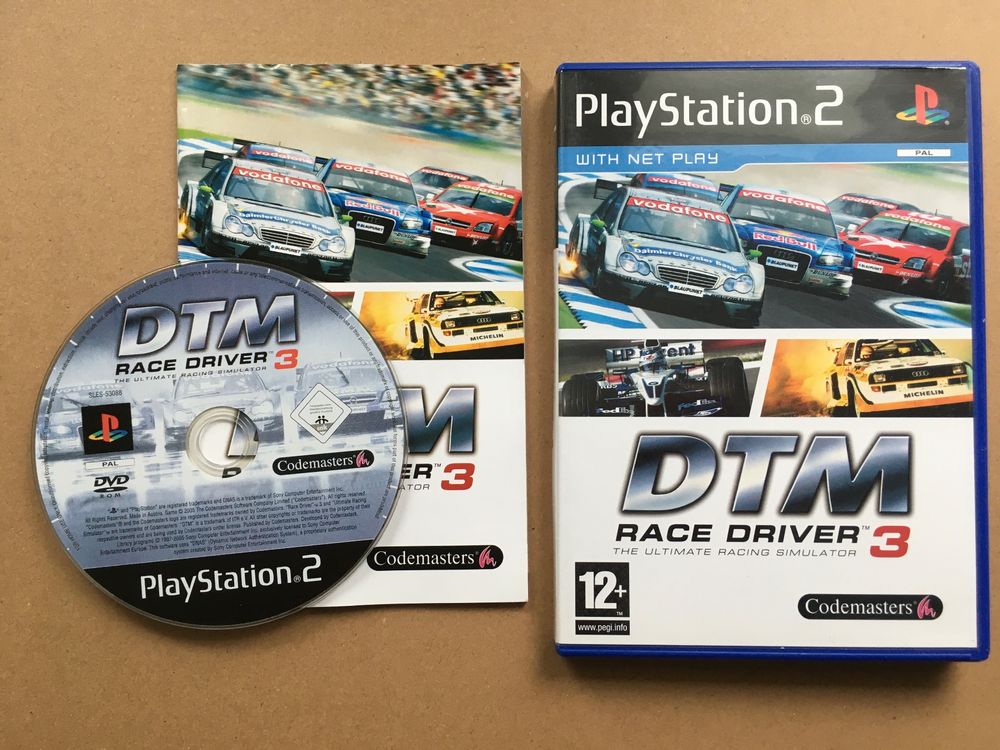 DTM Race Driver 3 für Playstation 2 (Gebraucht) in St.Gallen für CHF 4.9 – mit Lieferung auf ...