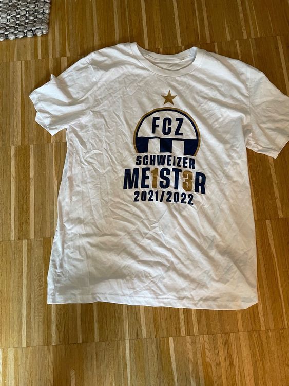 FCZ-Meister-Shirt 2021/22 (L) (Gebraucht) in Zürich für CHF 39 – mit ...