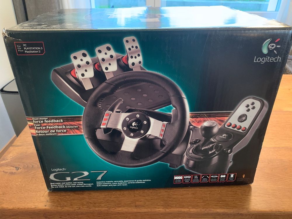Logitech G27 Lenkrad und Pedale (Gebraucht) in Zürich für CHF 100 – mit ...