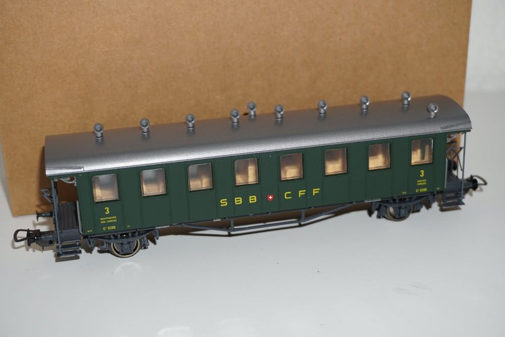 AKU 9049/2 - SBB Personenwagen C2 6289 H0/DC | Kaufen auf Ricardo