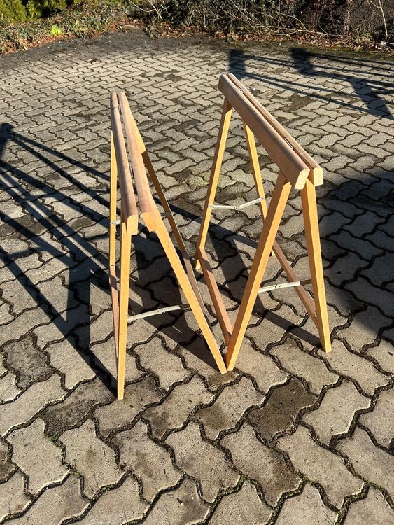 Arbeitsbock klappbar Buchenholz (Gebraucht) in Hausen AG für CHF 9 ...