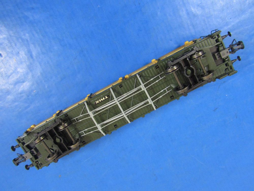 TRIX H0, K.Bay.Sts.B. 4-achsiger Rungenwagen mit Holz, Top. | Kaufen ...