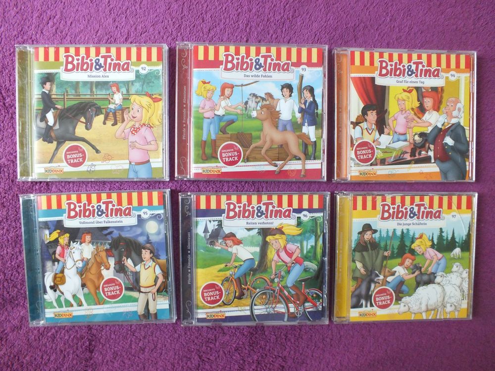 6 - Bibi & Tina - Hörspiel - CD´s (Gebraucht) in Müllheim Dorf für CHF ...