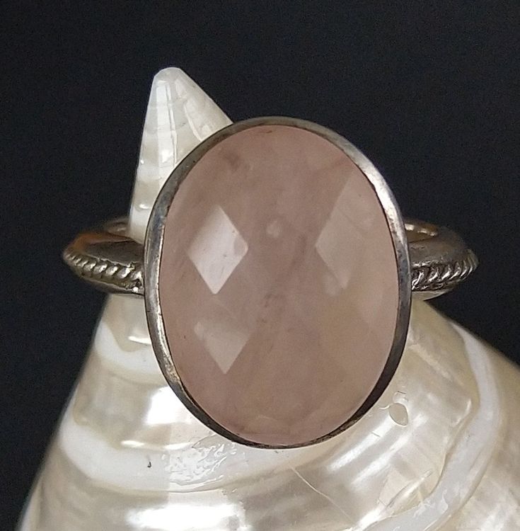 RING MIT ROSA STEIN 925 SILBER (Gebraucht) in Romanshorn für CHF 22 ...