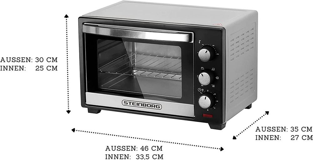 Steinborg SB-3012 Mini four 25L 1600W | Acheter sur Ricardo