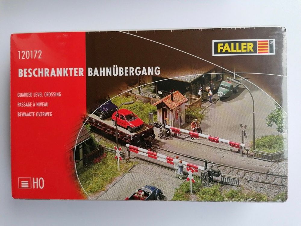 Faller 120120 Stellwerk u. Faller 120172 Bahnübergang (Neu und ...