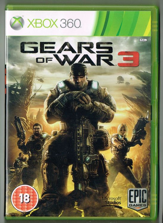 GEARS OF WAR 3 - CD und Anleitung für Xbox 360 (Gebraucht) in Rothrist für CHF 4 – mit Lieferung ...