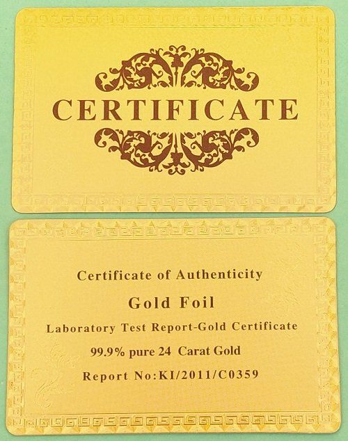 SIMBABWE - ZIMBABWE - 100 TRILLION DOLLAR - GOLDENE BANKNOTE (Neu ...