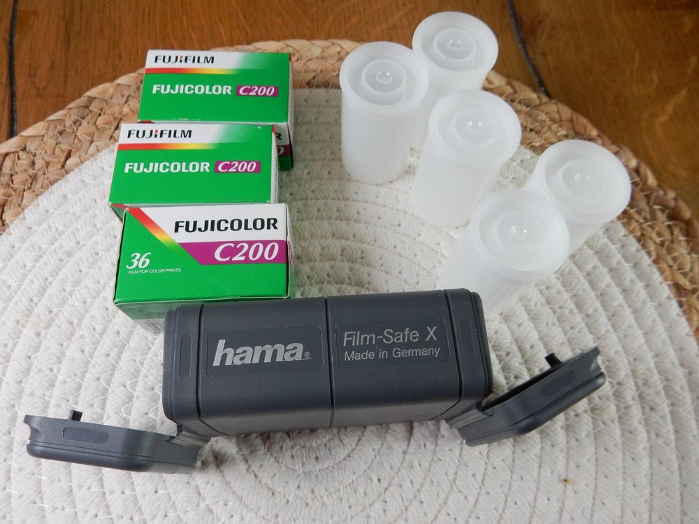 3x Fujicolor C200 36 exp 4.2019 - Hama Safe Xray Film Box | Kaufen auf ...