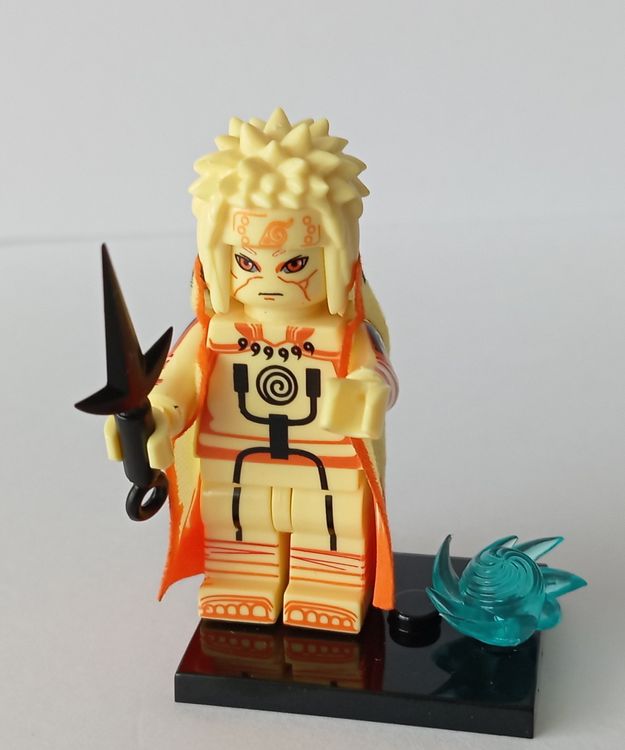 Naruto Mini-Steckfigur Minato Namikaze m. Rasengan,Lego-Komp (Neu und ...