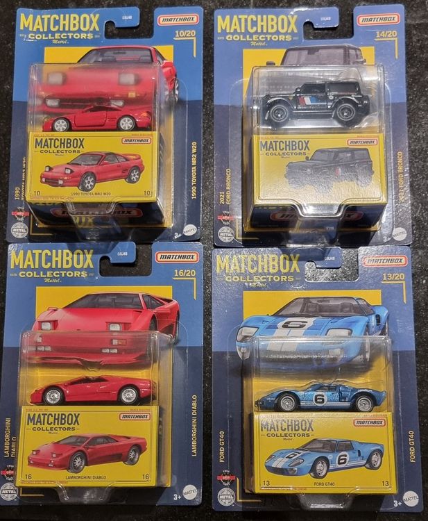 Ford GT40,Toyota MR2, Ford Bronco, Lambo Diablo BOX-Serie | Kaufen auf ...