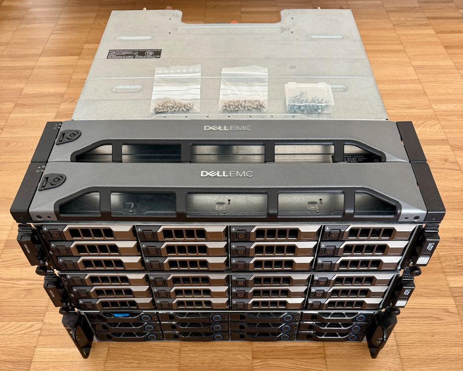 Storage Server + 2x DAS, 256GB Ram, 36x 3,5", Dell SAS HBA (Gebraucht ...