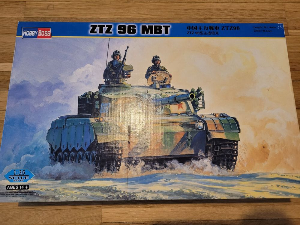 Hobbyboss 82463 ZTZ-96 Chinese MBT 1/35 gebaut und grundiert | Kaufen ...