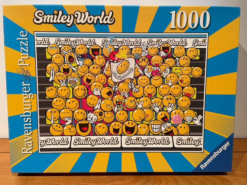 Puzzle Smiley World 1000 Teile (70x50cm) (Gebraucht) in St. Gallen für ...