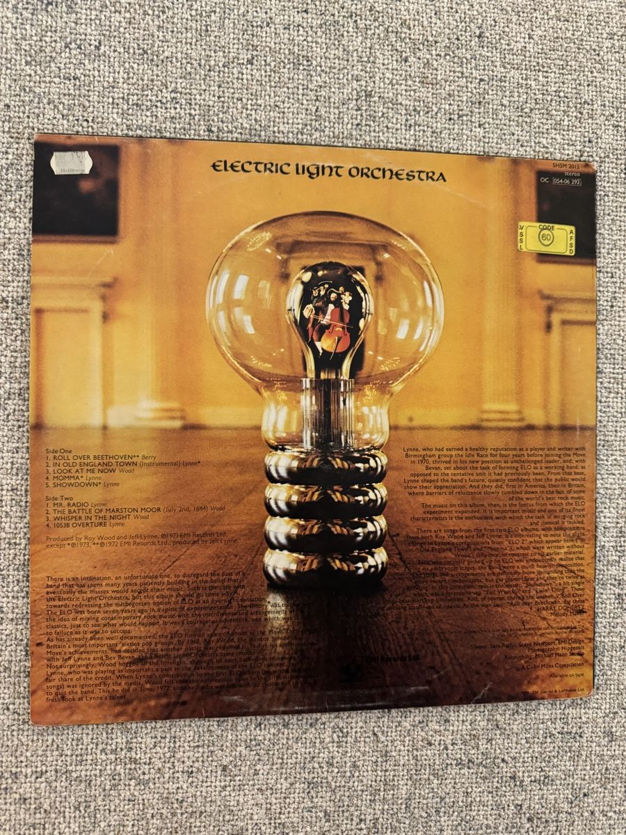 Electric Light Orchestra - The Light Shines One - LP - 70s (Gebraucht ...