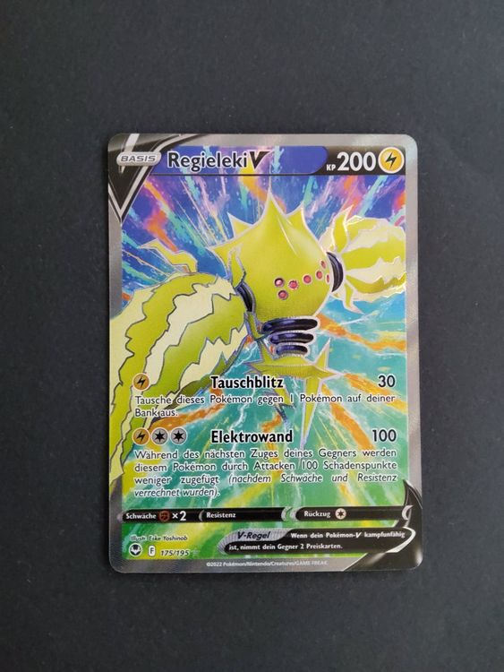 Pokemon karte Regileki V Full Art (Neu (gemäss Beschreibung)) in Müllheim Dorf für CHF 6 – mit ...