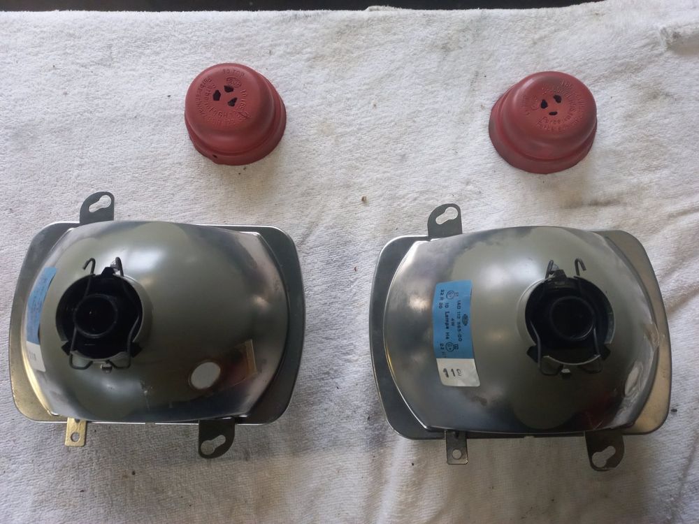 1 Satz H4 Scheinwerfer FORD CAPRI MK 1 , Bj. 5.1969 - 7.1972 (Neu ...