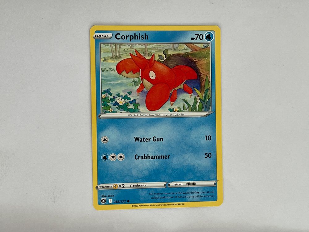Pokemon Corphish 032/172 (Gebraucht) in für CHF 0.2 – mit Lieferung auf ...