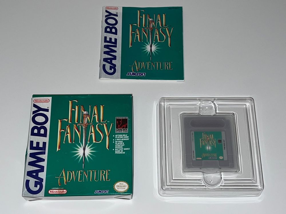 Game Boy Classic (GB) Spiel - Final Fantasy Adventure (OVP) (Gebraucht ...