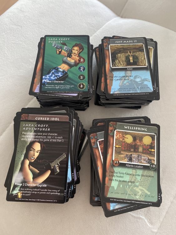 Tomb Raider Card game ca 400 (Neu (gemäss Beschreibung)) in Uster für ...