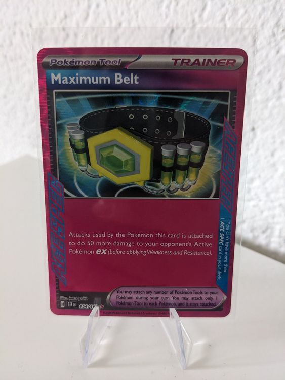 Pokemon Temporal Forces - Maximum Belt 154/162 ( EN ) | Kaufen auf Ricardo