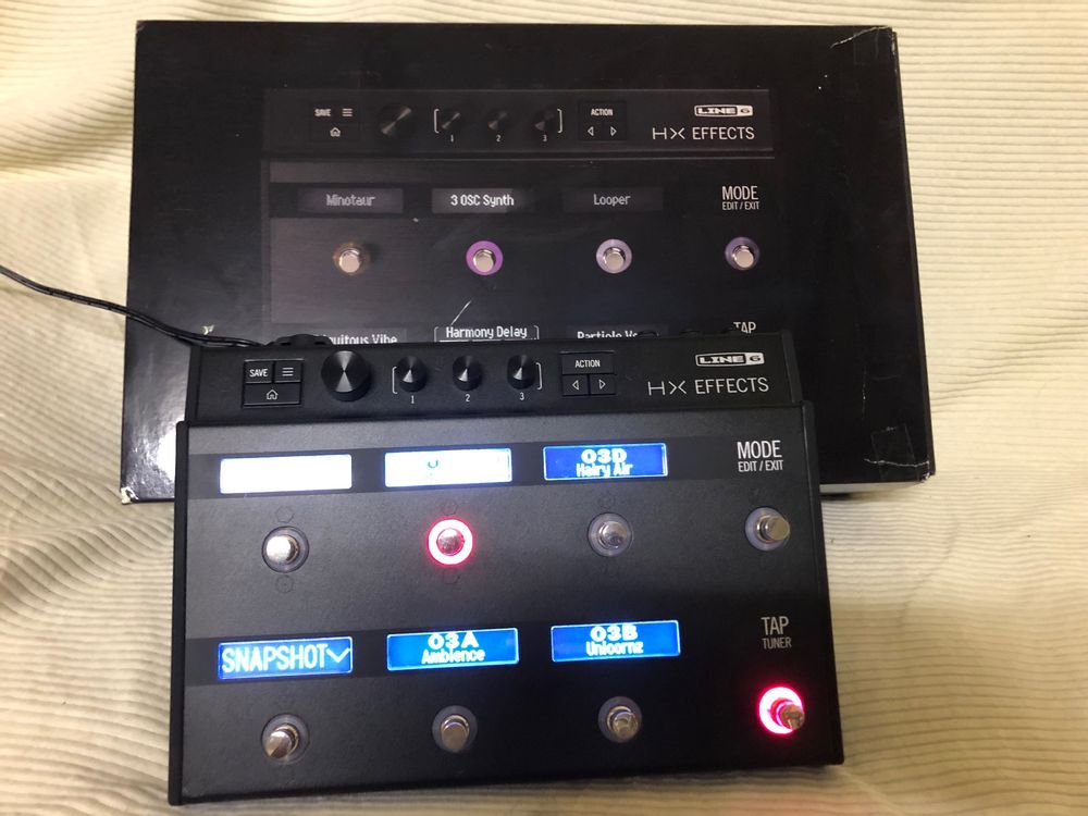 Line 6 HX EFFECTS, pédalier pro multi effets | Kaufen auf Ricardo