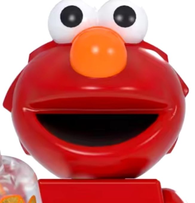 Lego Elmo Figur Sesamstrasse Big Red Monster Elmo | Kaufen auf Ricardo