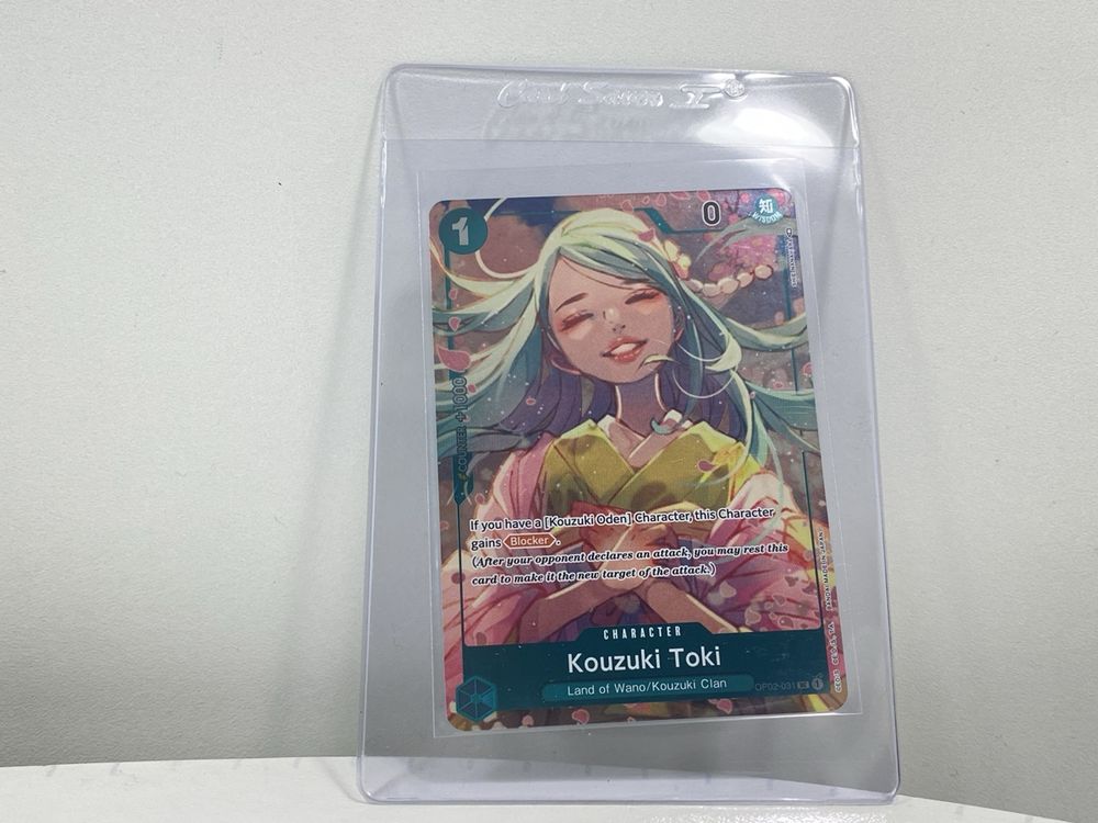 One Piece EN OP02-031 Kouzuki Toki Box Topper | Kaufen auf Ricardo