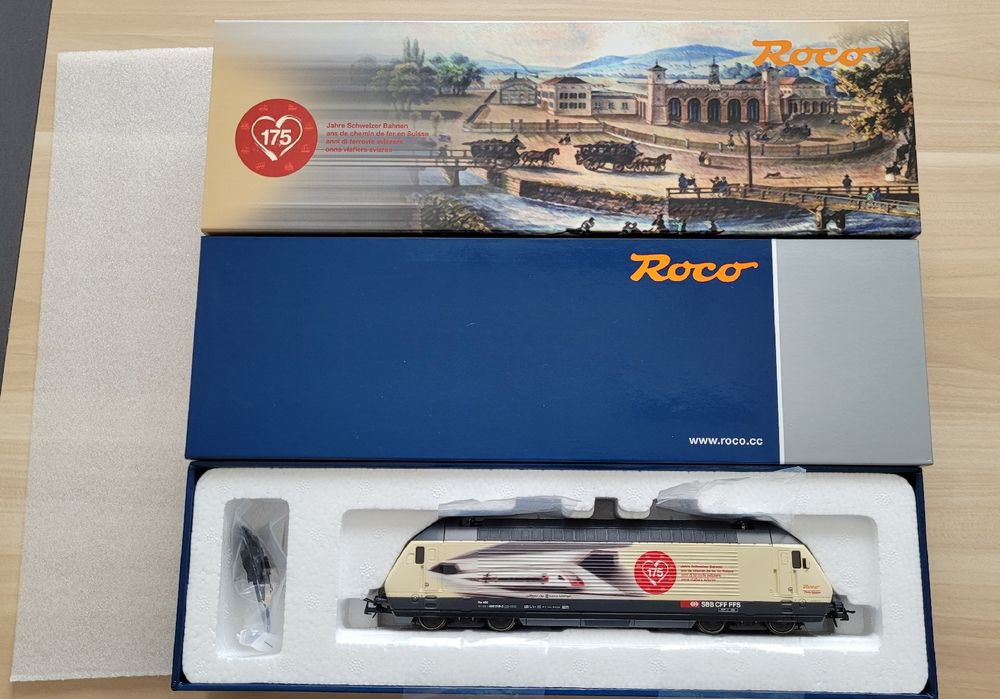 ‼️ SALE: Roco 70678 Re 460 019-3, 175 Jahre Schweizer Bahnen (Neu und originalverpackt) in ...
