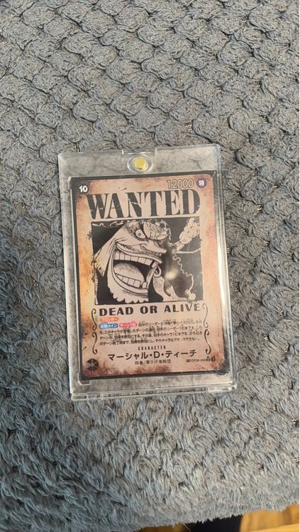 One Piece Karte Marshall D. Teach op09-093 | Kaufen auf Ricardo