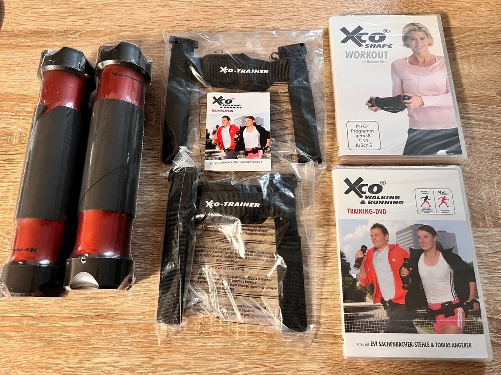 XCO-Trainer - Komplett-Set mit DVDs und Handschlaufen - Neu (Neu und originalverpackt) in Basel ...