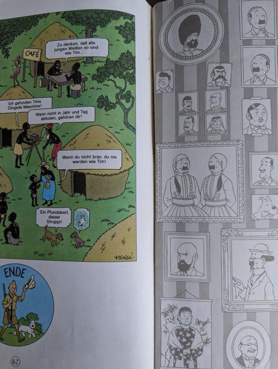 Tim und Struppi, Tim im Kongo, 1985 (Gebraucht) in Goldingen für CHF 5 ...