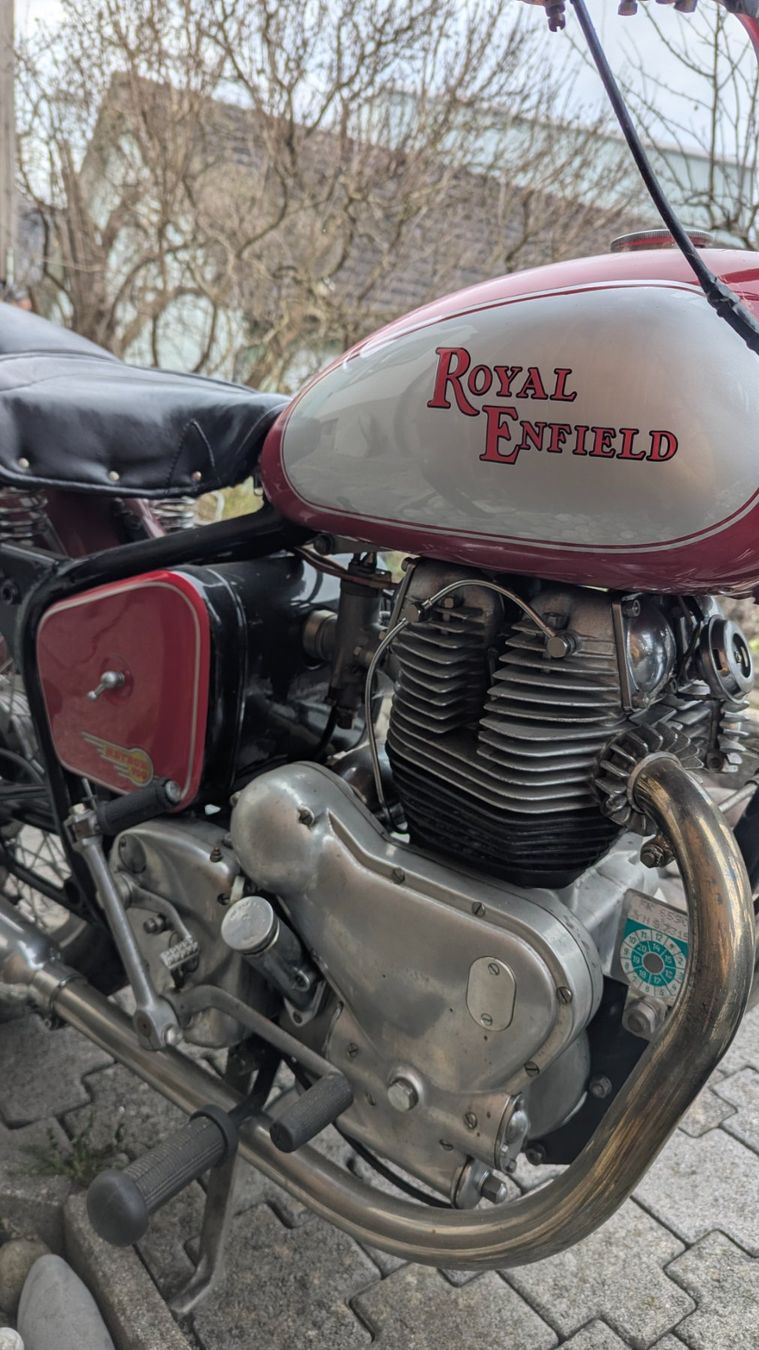 Royal Enfield Super Meteor 700 Oldtimer Motorrad 1956 (Gebraucht) in Balgach für CHF 8900 – nur ...