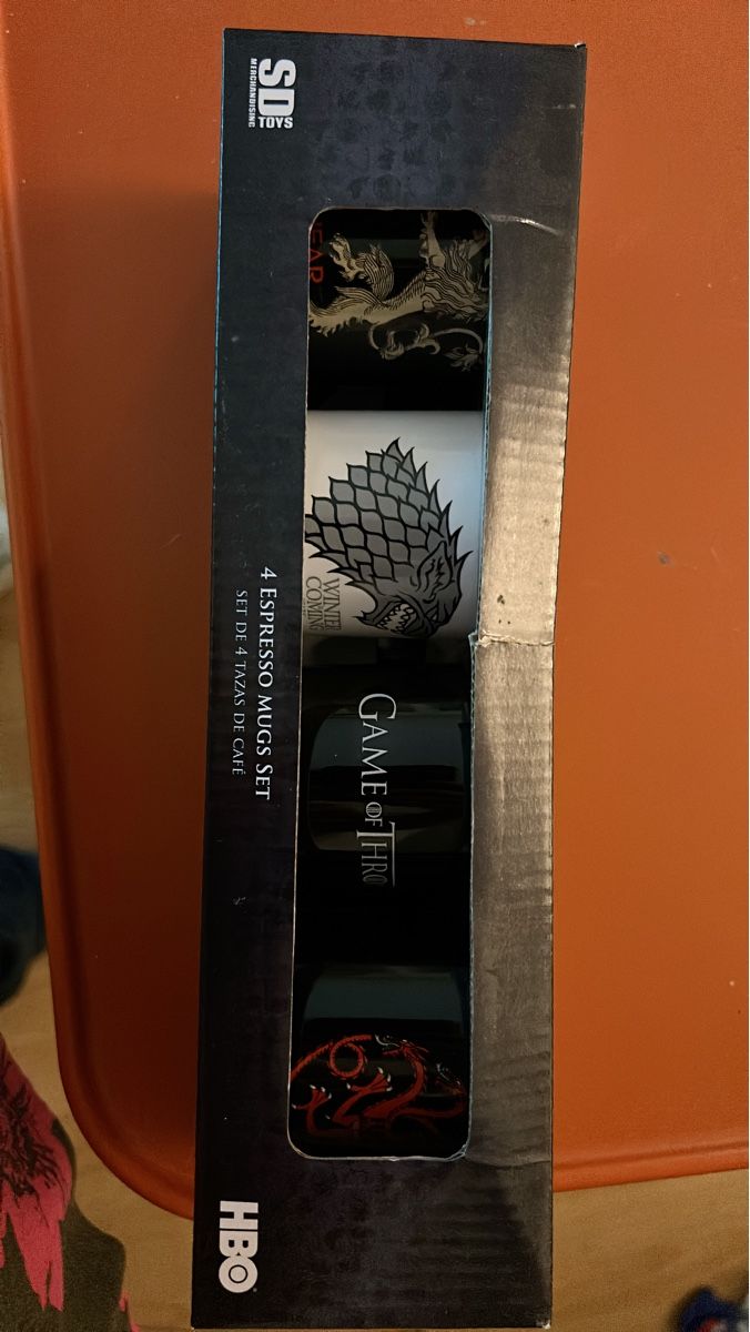 Game of Thrones Espresso Tassen Set, Sammlerstück, Neu! (Neu und ...