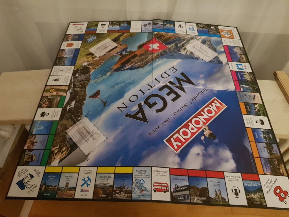 Monopoly Schweiz Mega Edition wie Neu (Neu (gemäss Beschreibung)) in Reinach BL für CHF 35 – mit ...