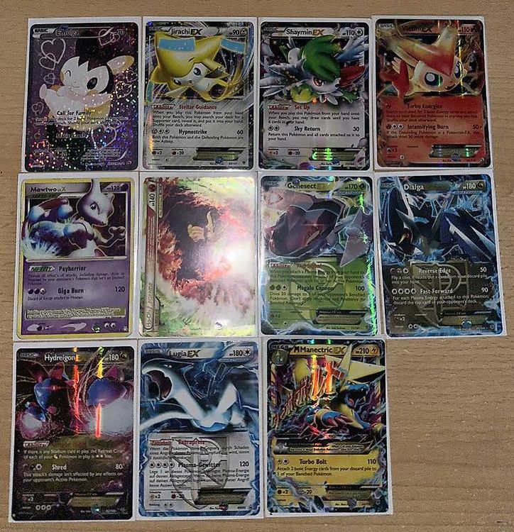 11 seltene Pokemon Karten EX Holo (Gebraucht) in Zürich für CHF 200 ...