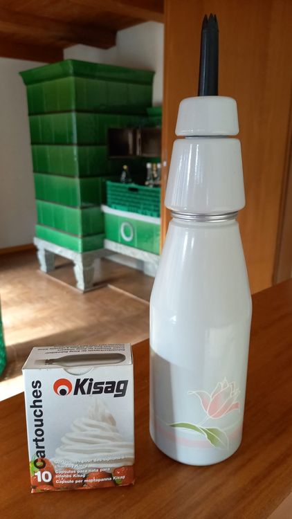 Kisag Rahmbläser inkl. 10 Patronen (Gebraucht) in Wängi für CHF 22 – mit Lieferung auf Ricardo ...