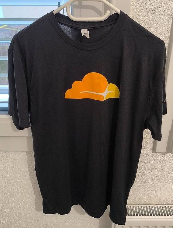 Cloudflare T-Shirt Next Level Apparel - Größe L - Dunkelgrau (Gebraucht ...