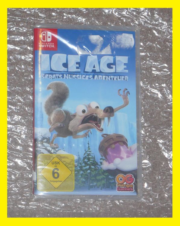 Ice Age Scrats Nussiges Abenteuer für die Nintendo Switch (Neu und ...