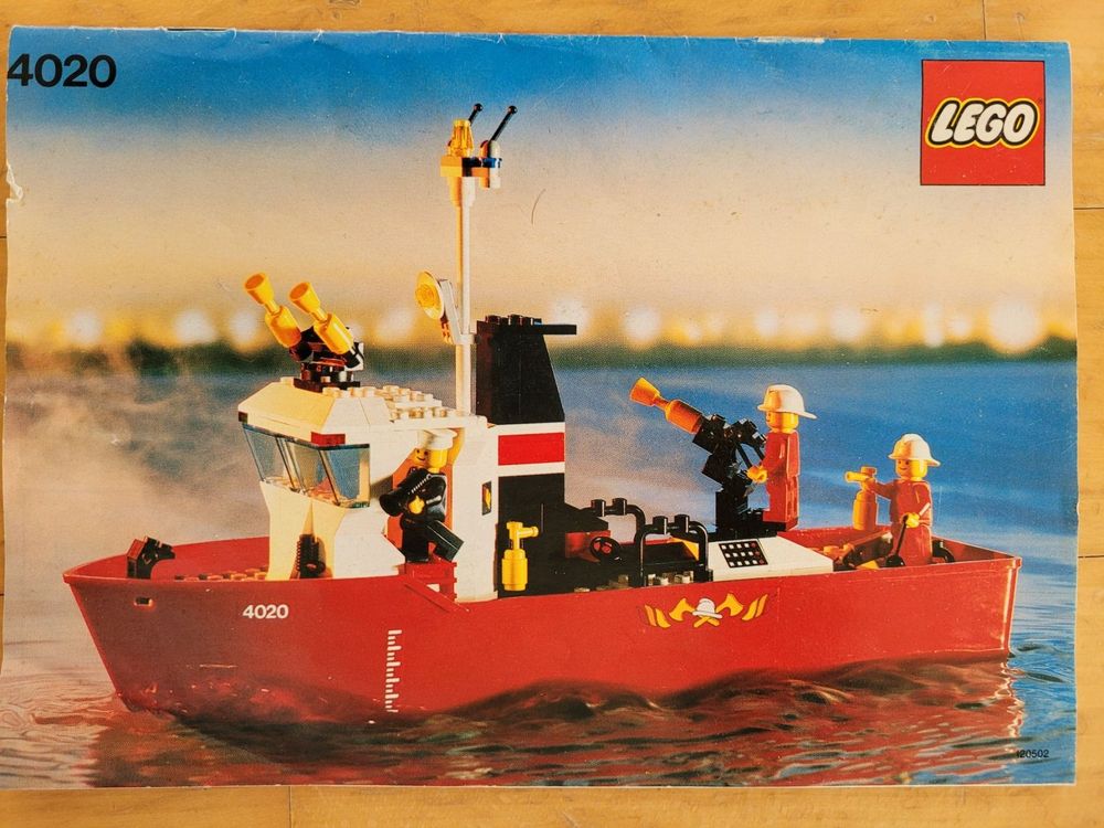 LEGO 4020, Feuerwehrboot (Gebraucht) in Berikon für CHF 12 – mit ...