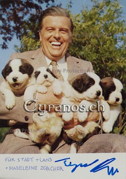 Wisel Gyr (1927-1999) Moderator - Autogramm (Gebraucht) in Dietikon für ...