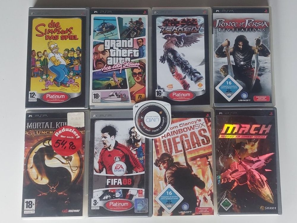 Games für PlayStation Portable (PSP) (Gebraucht) in Biel/Bienne für CHF ...