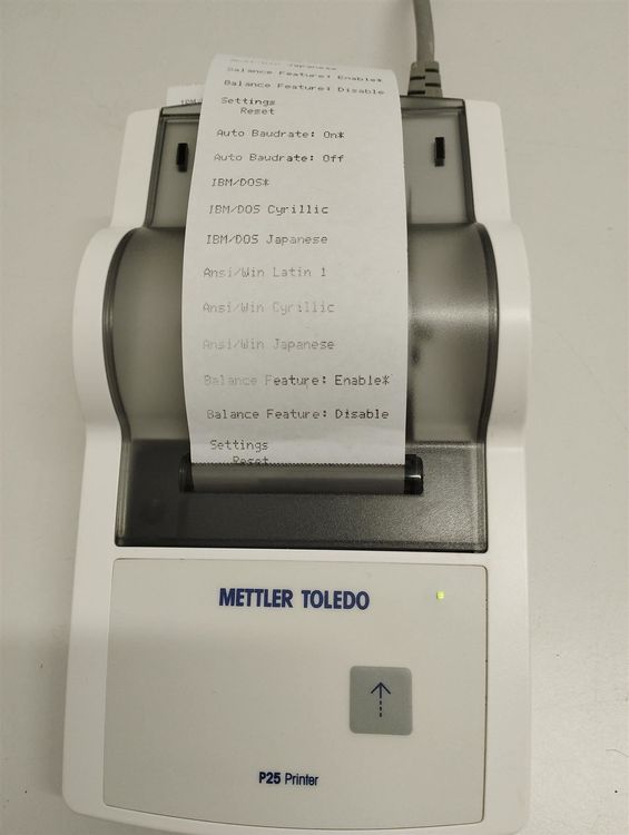 Mettler Toledo P25 Printer / RS232 | Kaufen auf Ricardo