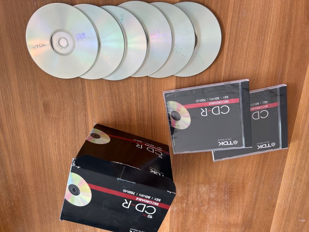 NEUE CD Rom TDK 8 Stück (Neu (gemäss Beschreibung)) in St. Urban für ...